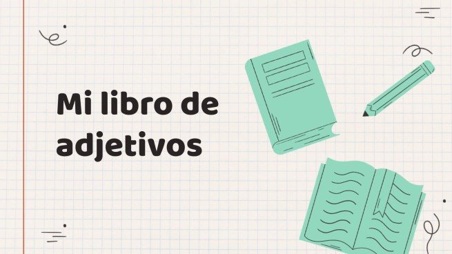 Presentación Mi libro de adjetivos