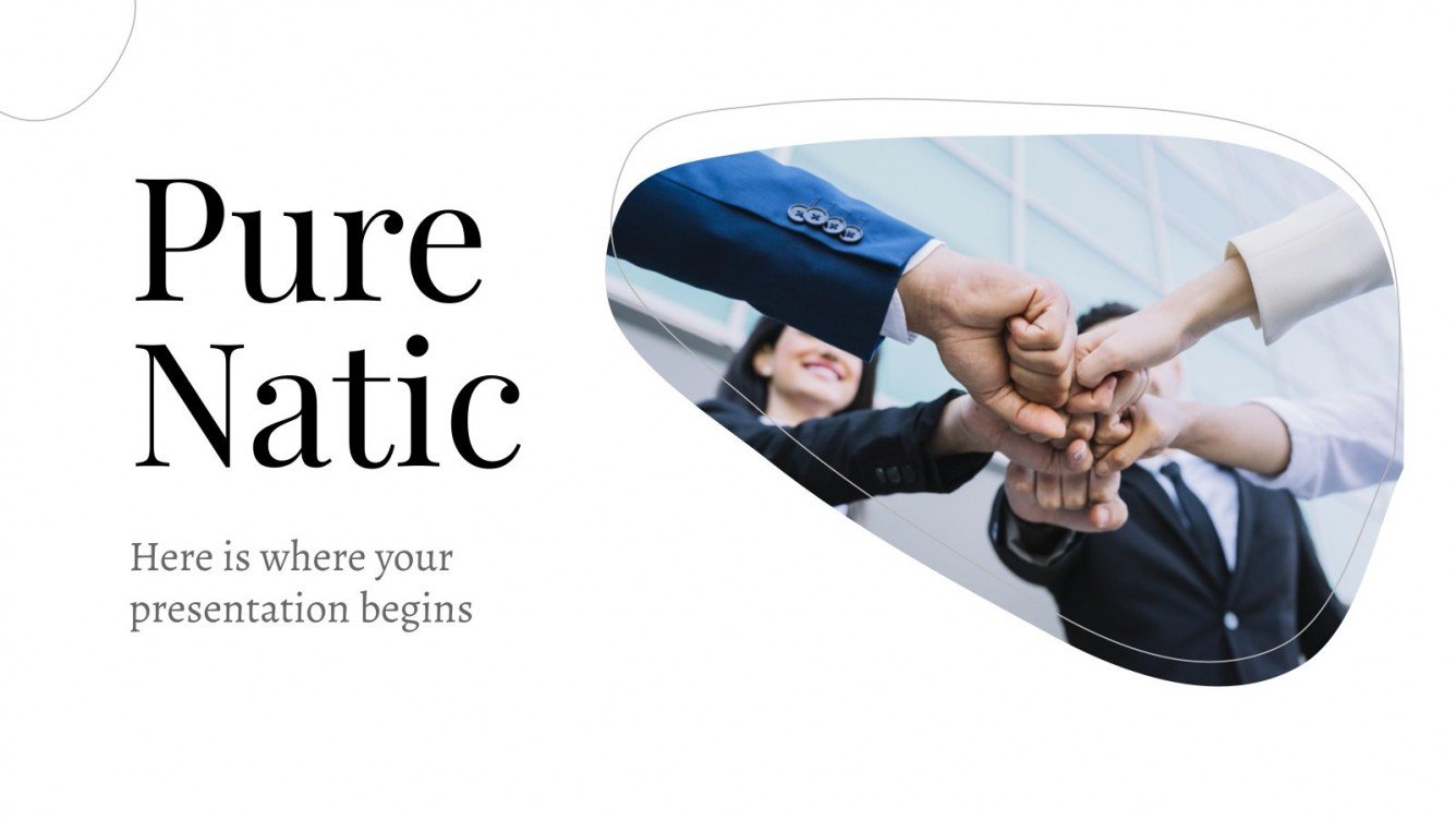 Natic puro | Plantilla gratis de Google Slides y PowerPoint