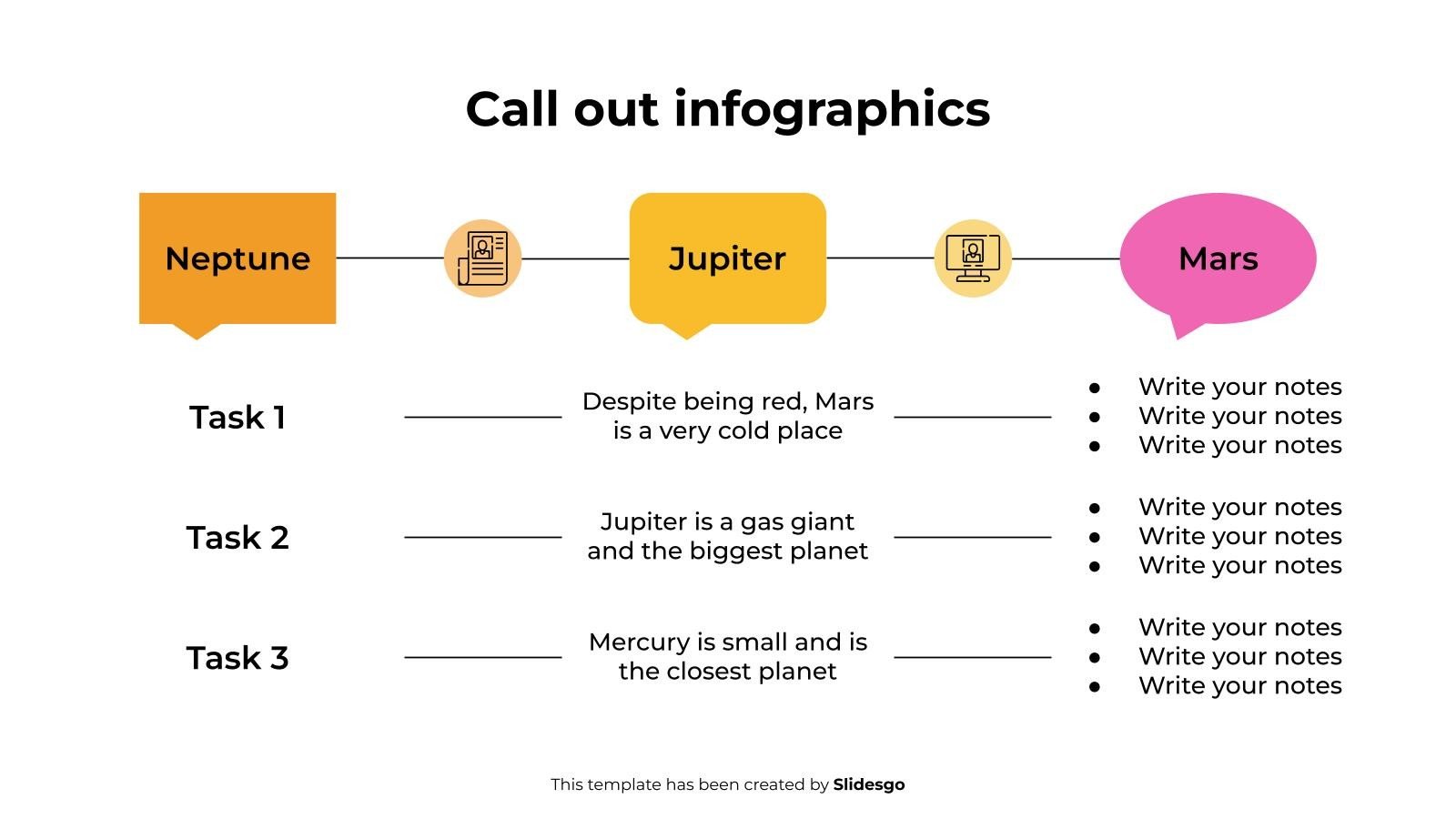 Call Out Infographics Template
