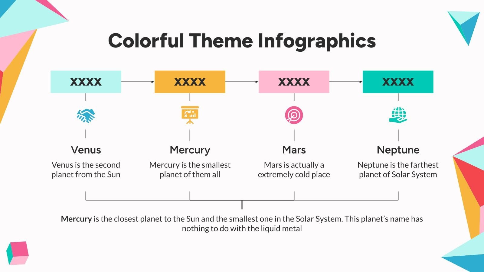 Colorful Theme Infographics Presentation