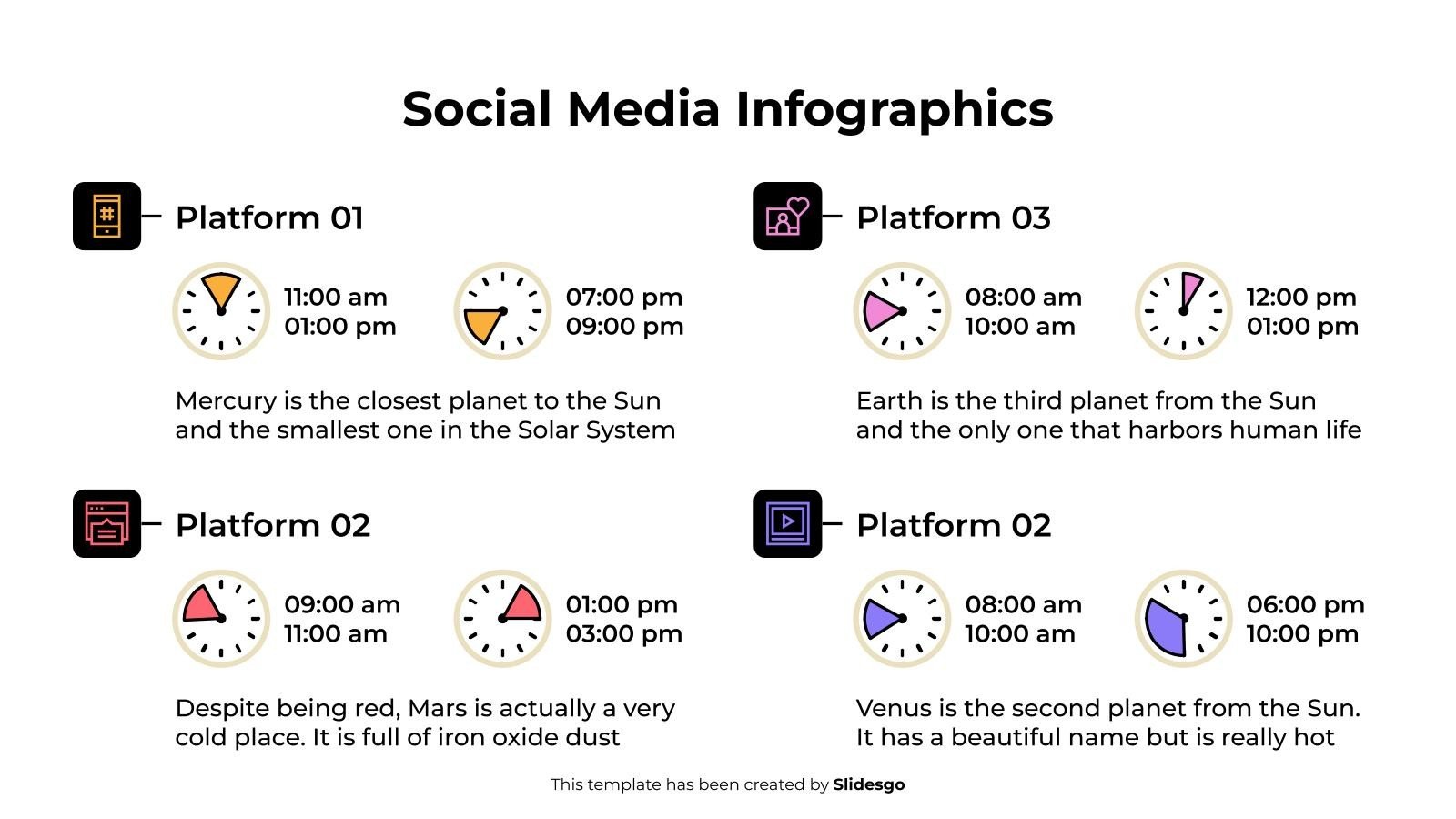 Social Media Infographics Presentation