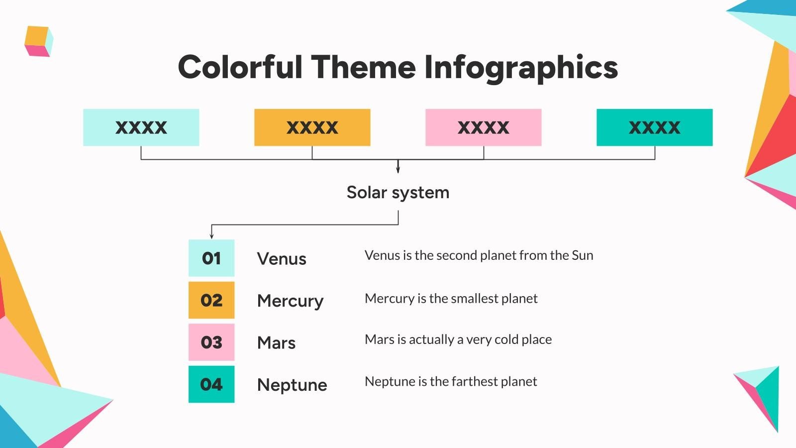 Colorful Theme Infographics Presentation