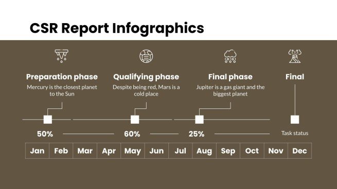 CSR Report Infographics Presentation