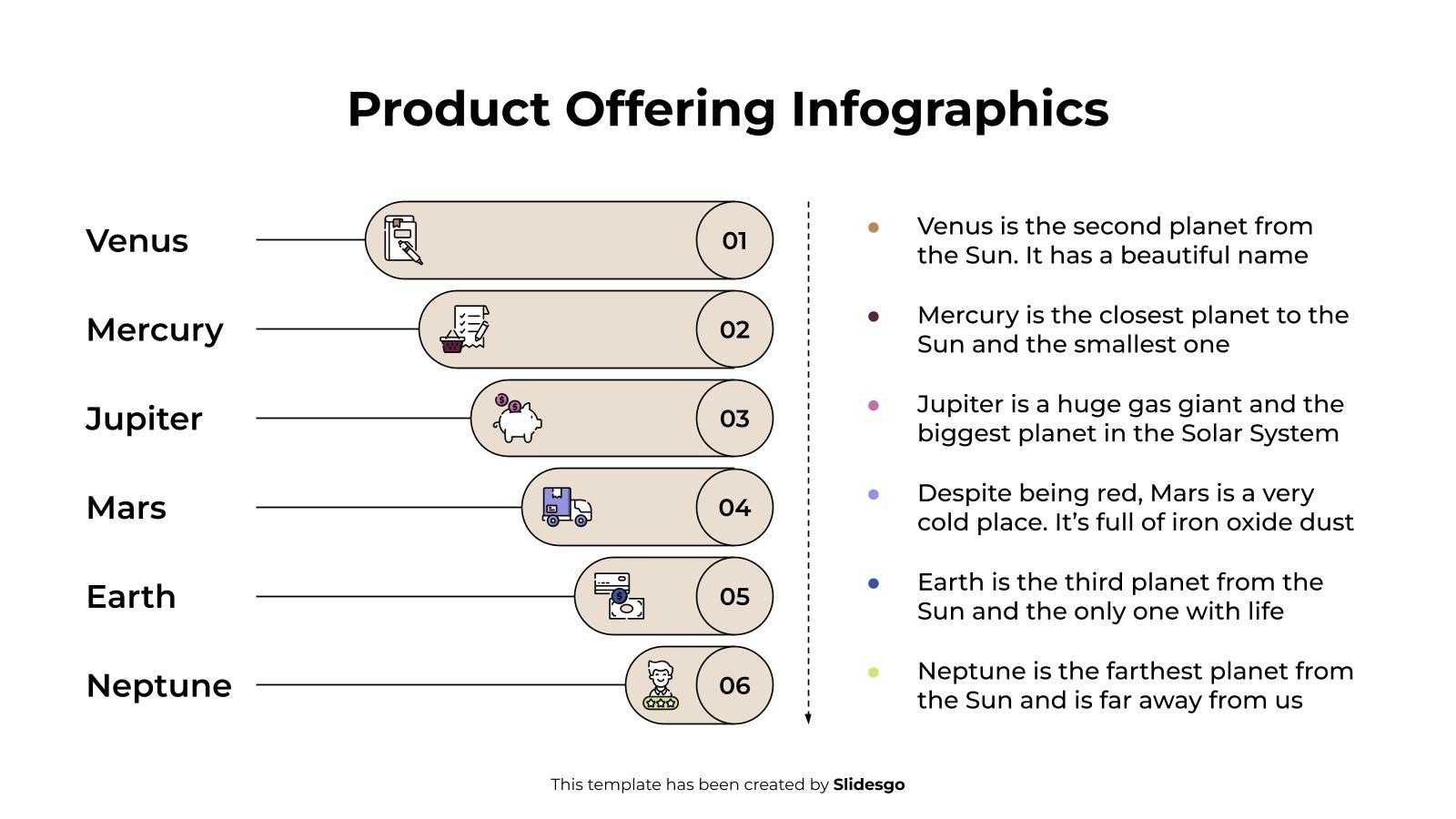 Product Offering Infographics Presentation