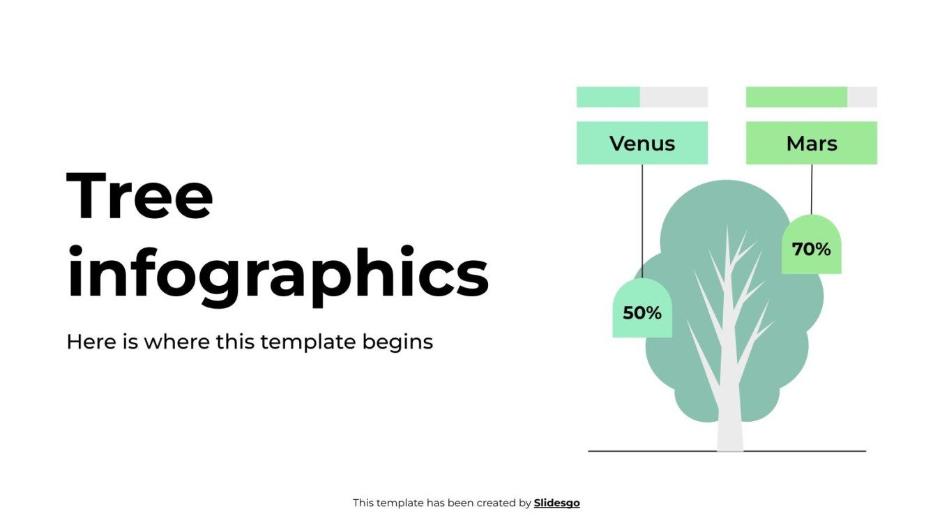 Tree Infographics Template