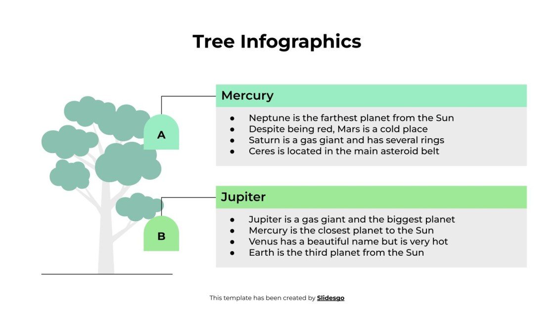 Tree Infographics Template