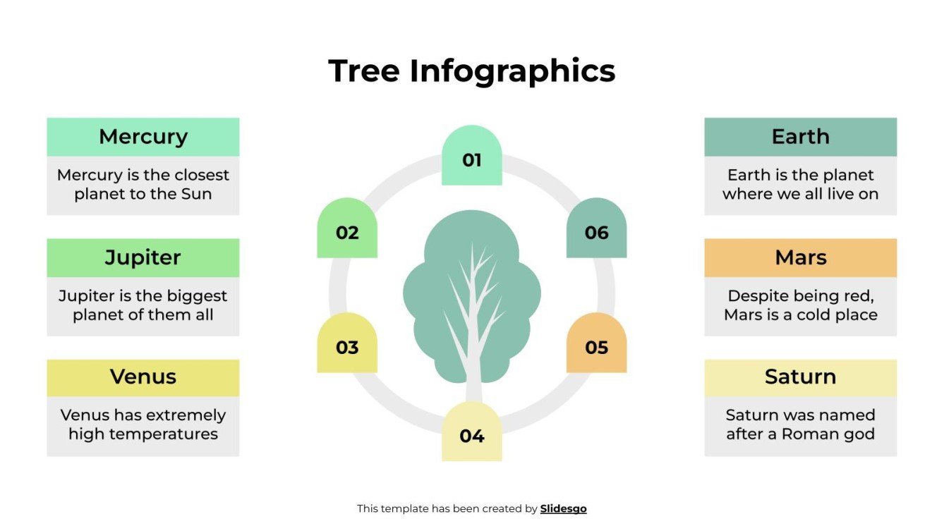Tree Infographics Template