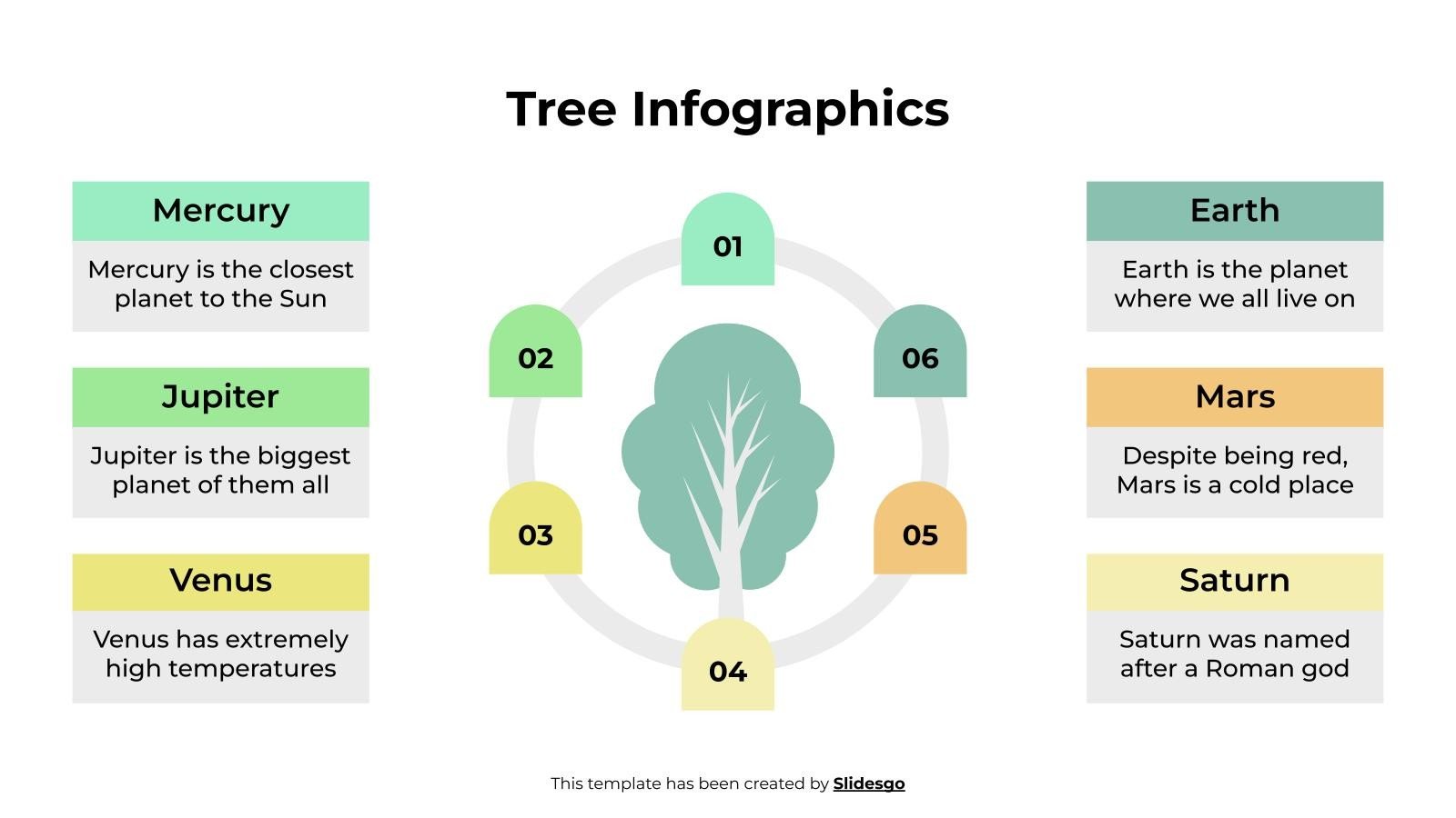 Tree Infographics Template