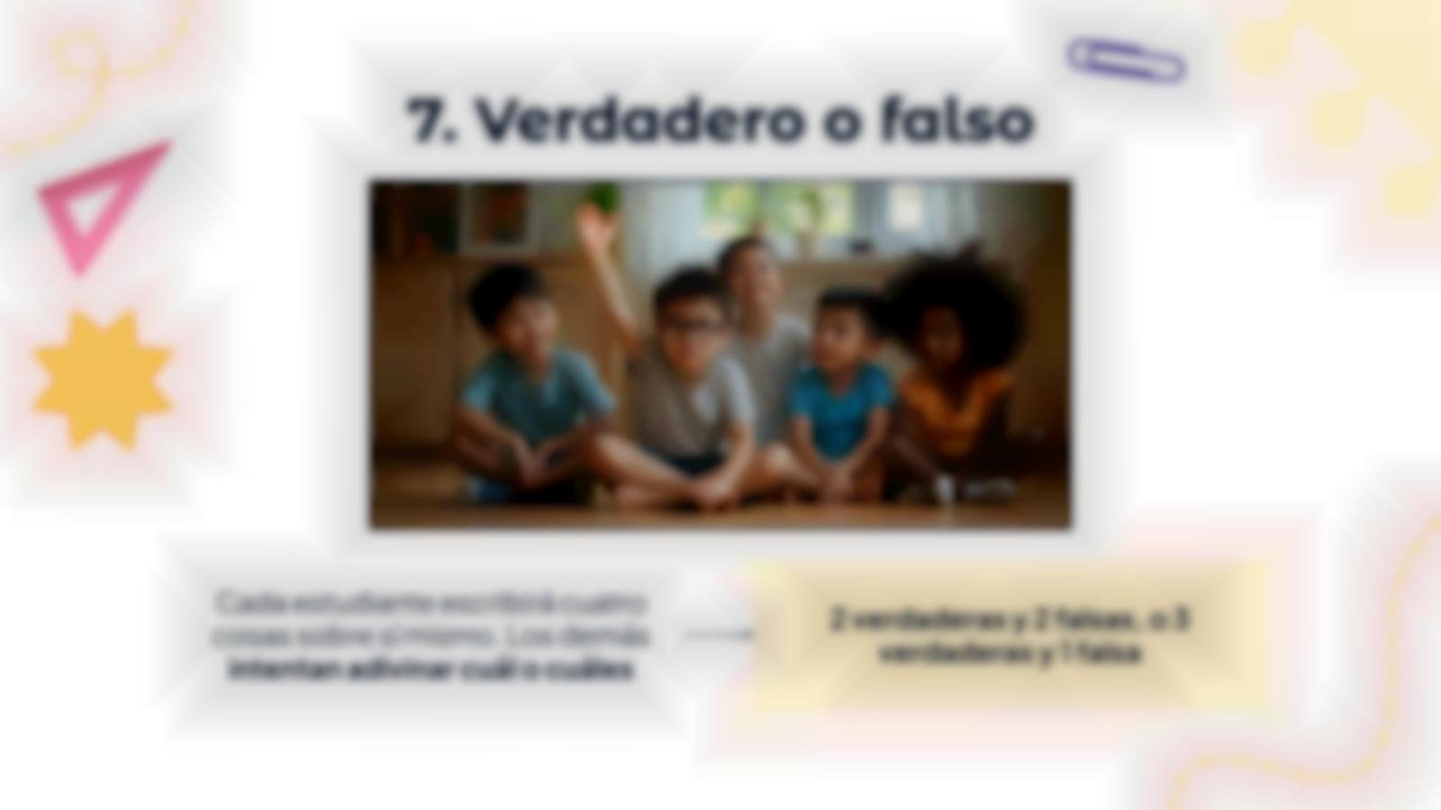 Activities for Introducing Yourself in Class Presentation