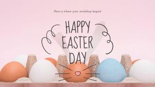 Taller de huevos de Pascua | Tema de Google Slides y PowerPoint