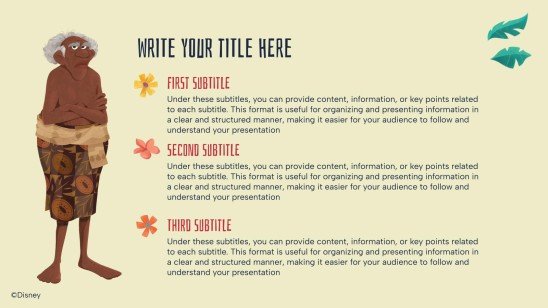 Moana 2 Presentation