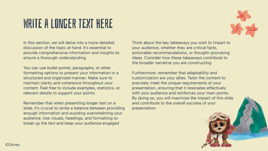 Moana 2 Presentation