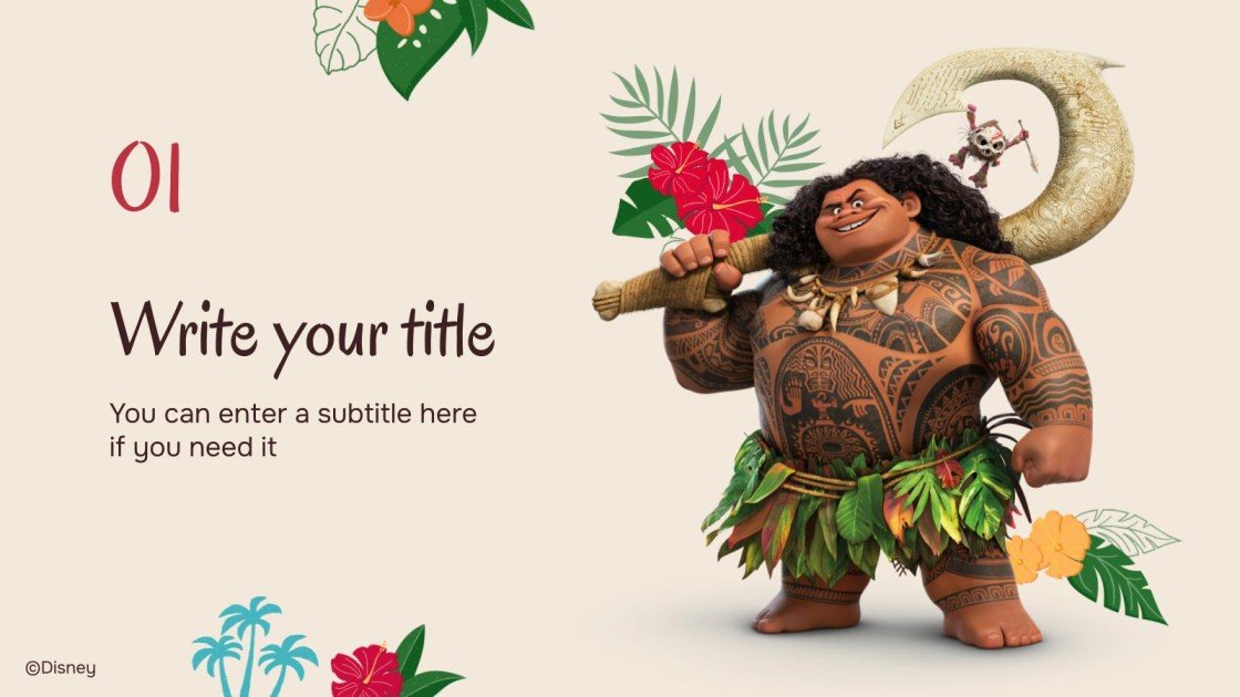 Moana 2 Presentation