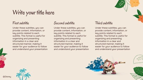 Moana 2 Presentation