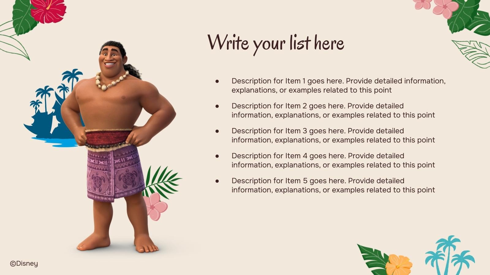 Moana 2 Presentation