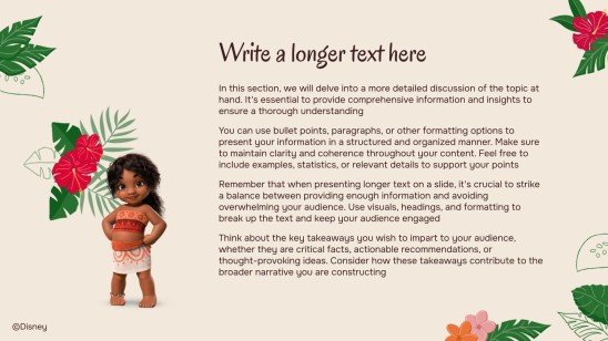 Moana 2 Presentation