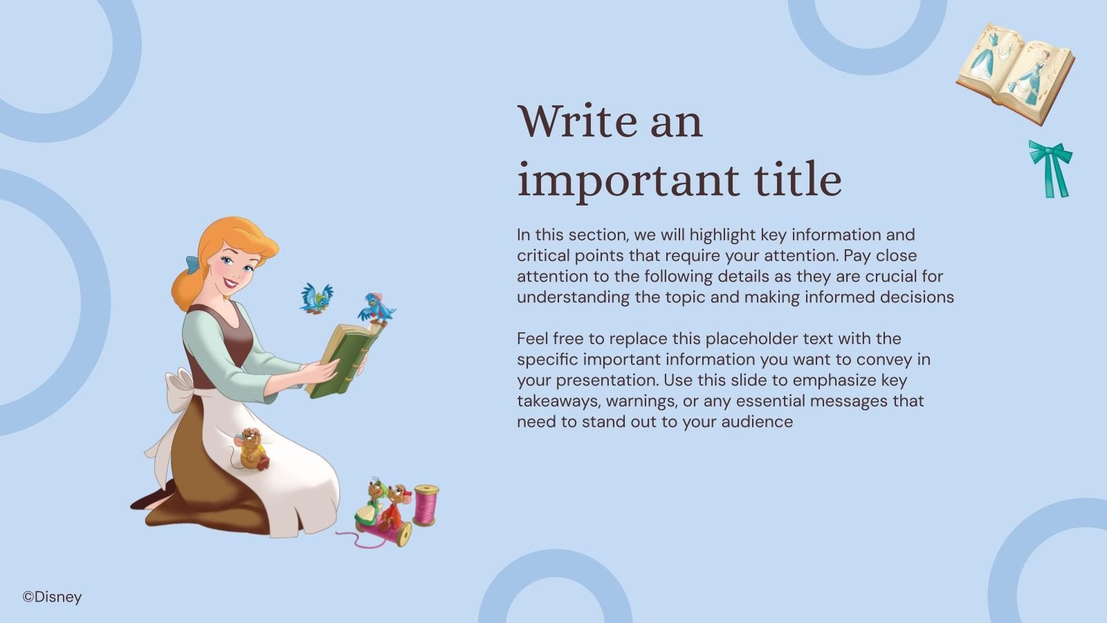 Cinderella Presentation