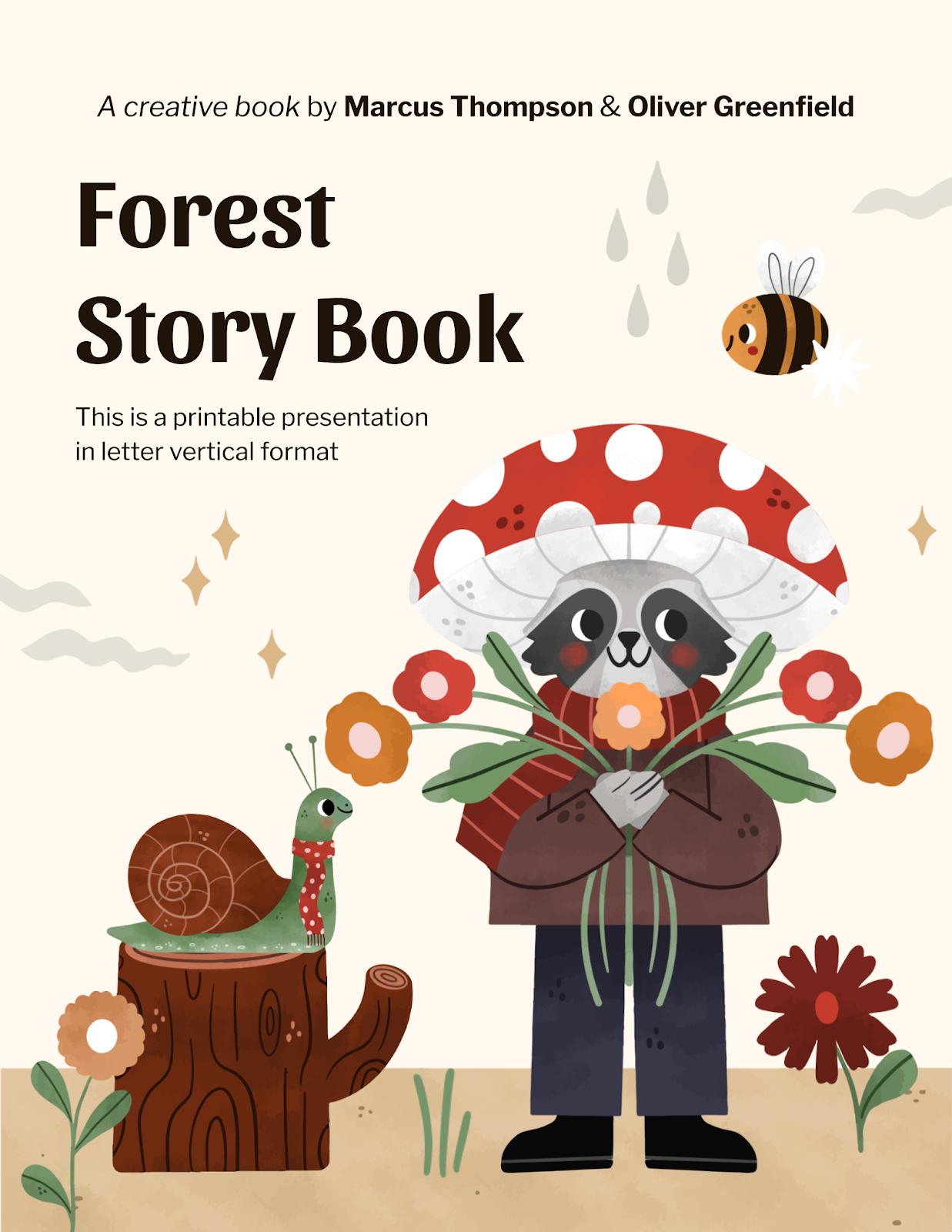 Forest Story Book Presentation