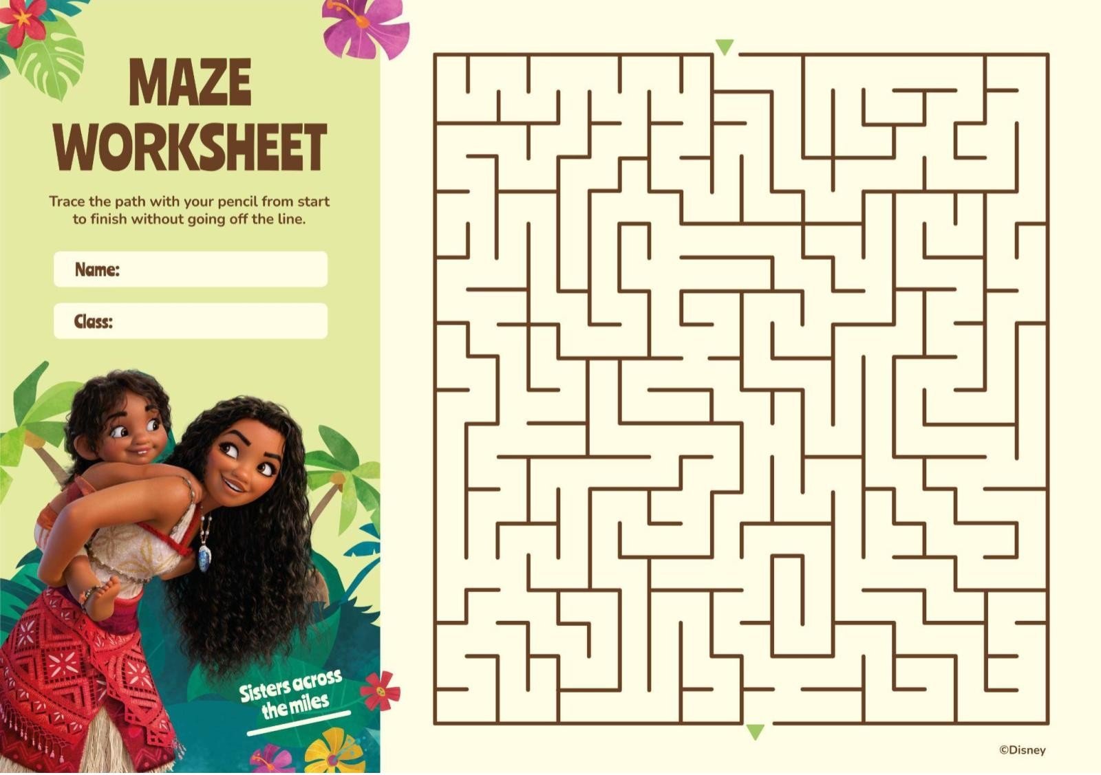 Free Google Slides and PowerPoint templates about Moana 2