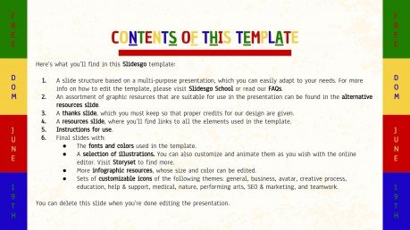 Juneteenth Day | Google Slides Theme & PowerPoint Template