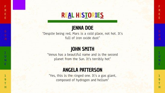 Juneteenth Day | Google Slides Theme & PowerPoint Template