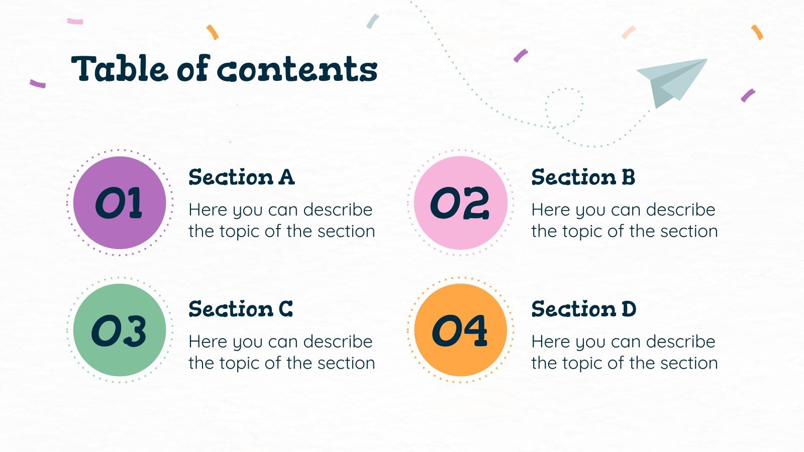 Los días de la semana | Plantilla de Google Slides y PPT