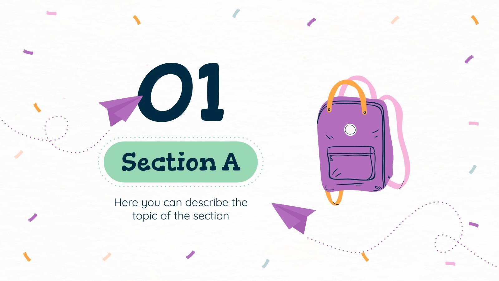 Los días de la semana | Plantilla de Google Slides y PPT