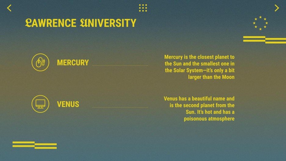 Friendly College and University Listings | Google Slides & PPT