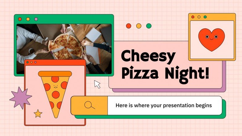 Google Slides themes and PowerPoint templates about cheese