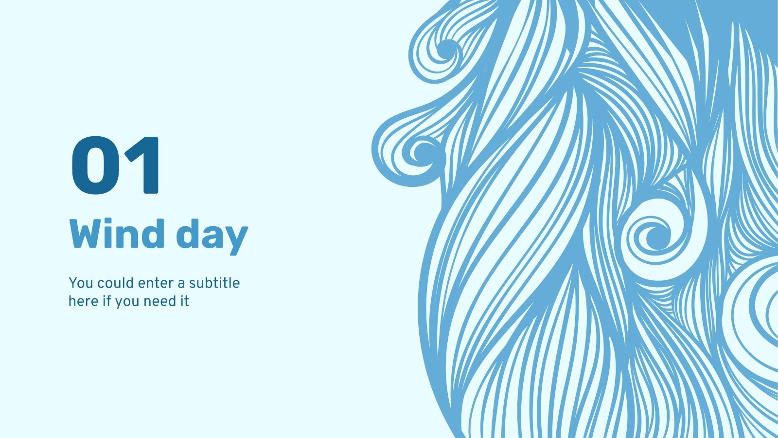 Global Wind Day | Template for Google Slides and PowerPoint