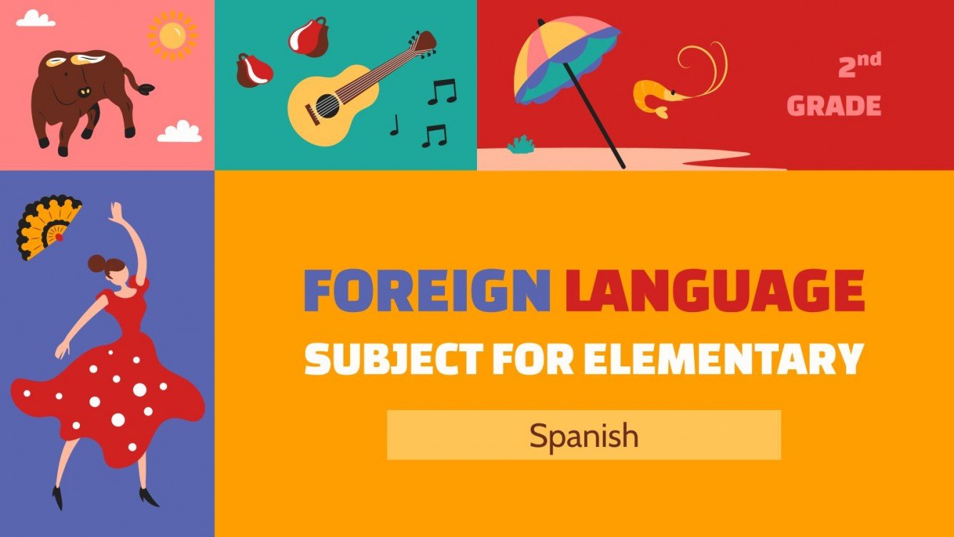 Foreign Language for 2nd Grade: Spanish | Google Slides & PPT