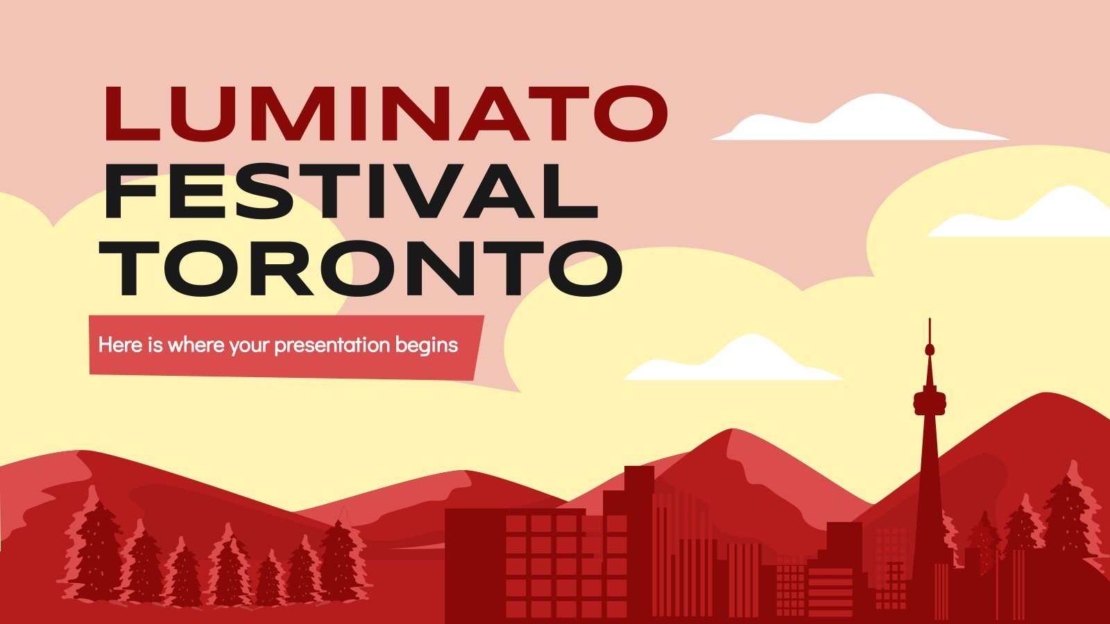 Luminato Festival Toronto | Google Slides & PPT template