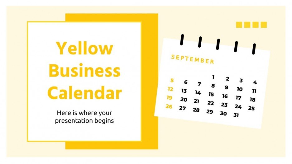 Free Yellow Google Slide themes and PowerPoint templates