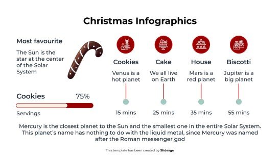 Christmas Infographics Template