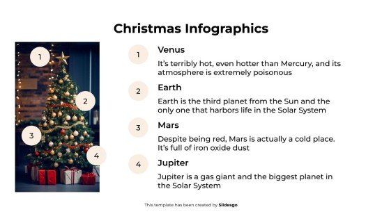 Christmas Infographics Template
