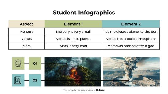 Student Infographics Template