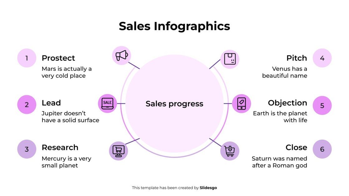 Sales Infographics Template