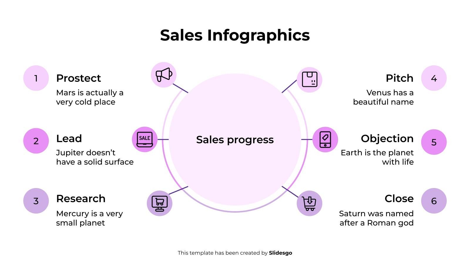 Sales Infographics Template