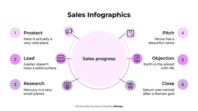 Sales Infographics Template