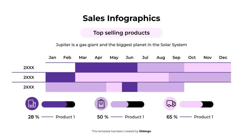 Sales Infographics Template