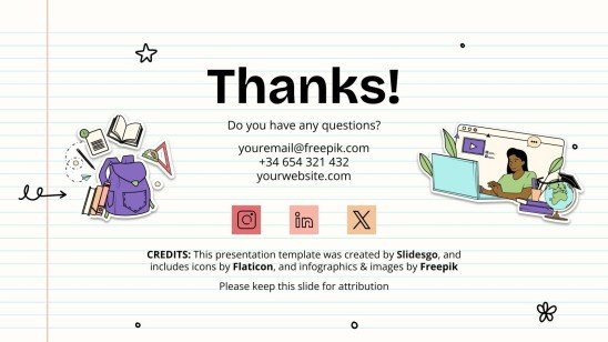 Education & Learning Sticker Pack Template