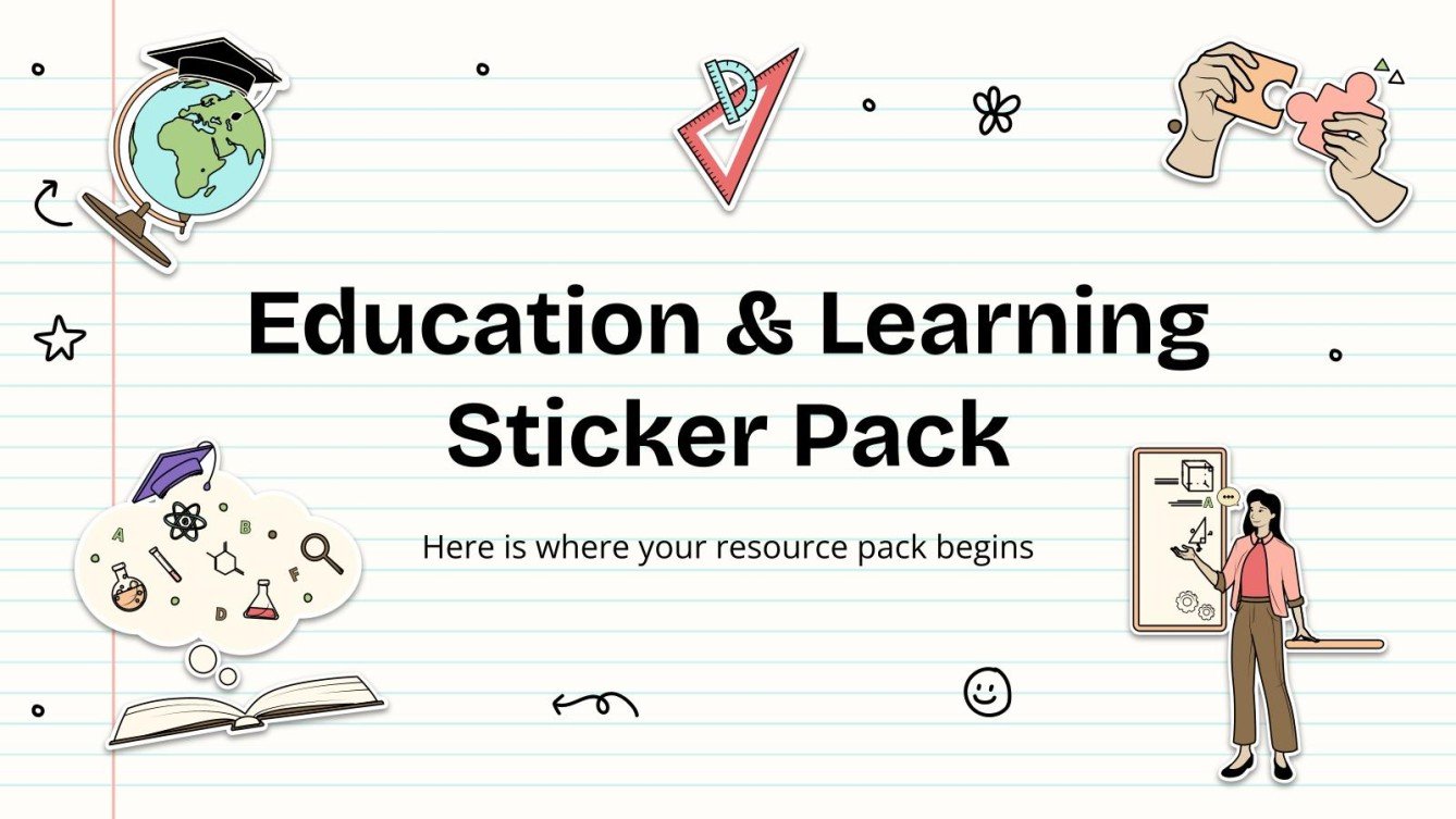 Free Sticker Pack Google Slides and Powerpoint templates