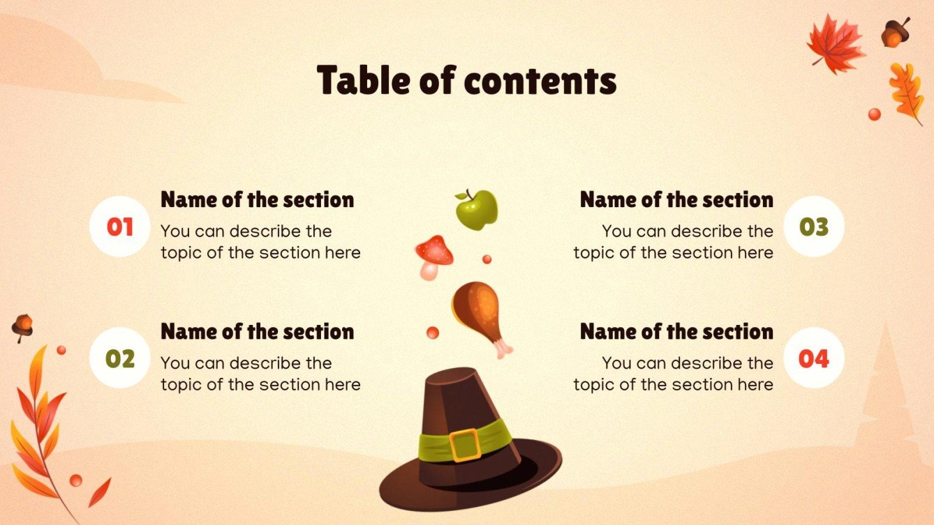 Thanksgiving Turkey Presentation