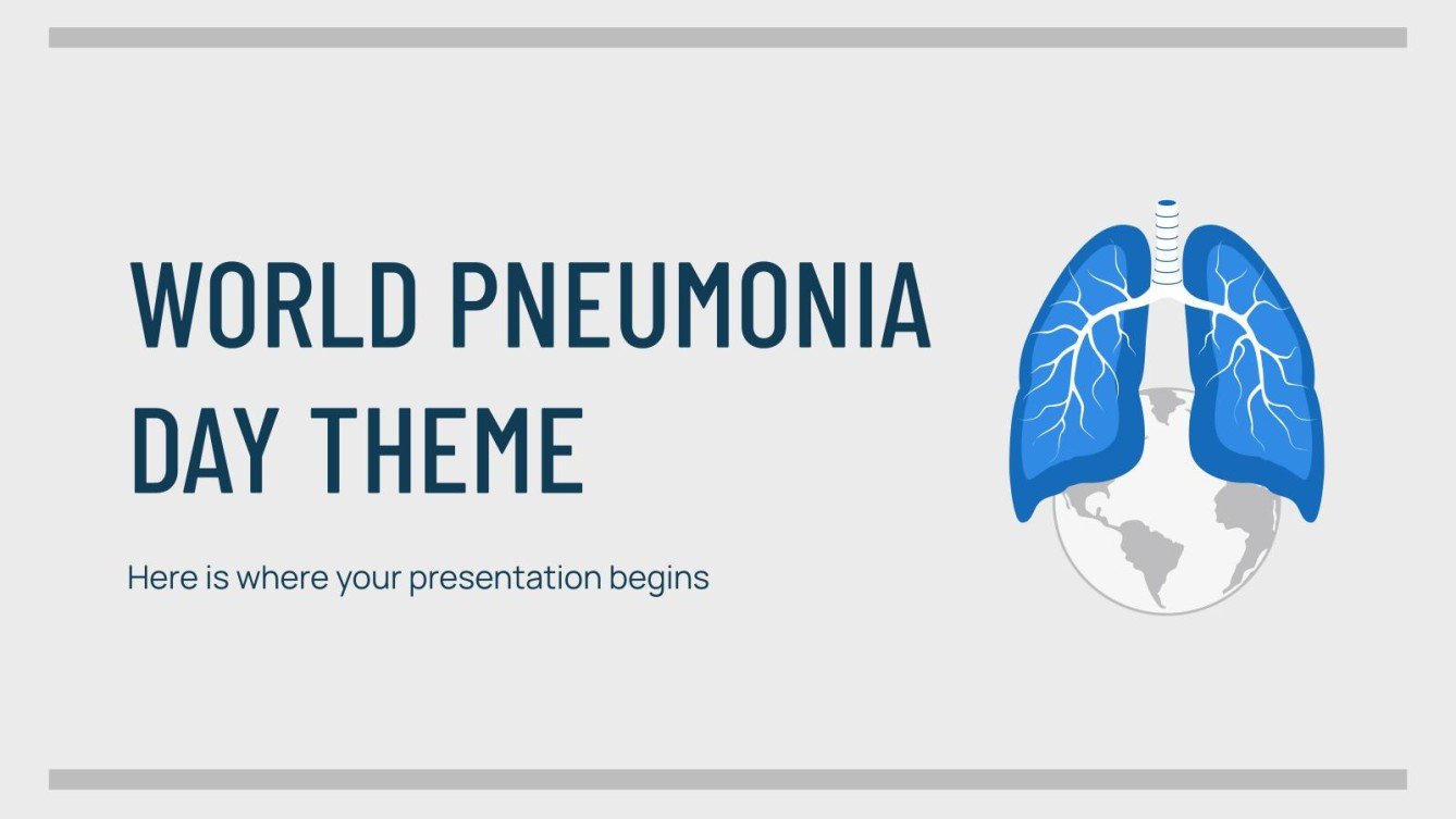 World Pneumonia Day Theme Presentation