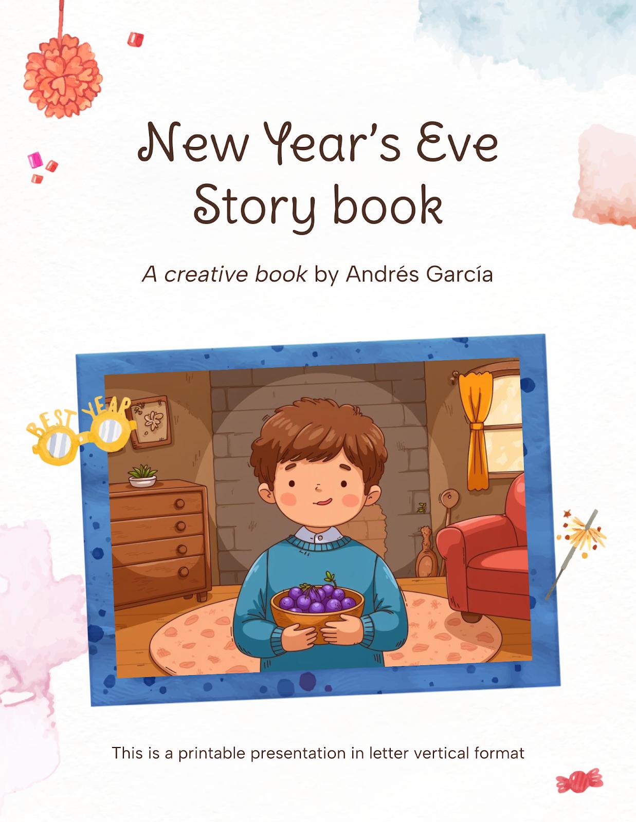New Year's Eve Story Book Presentation