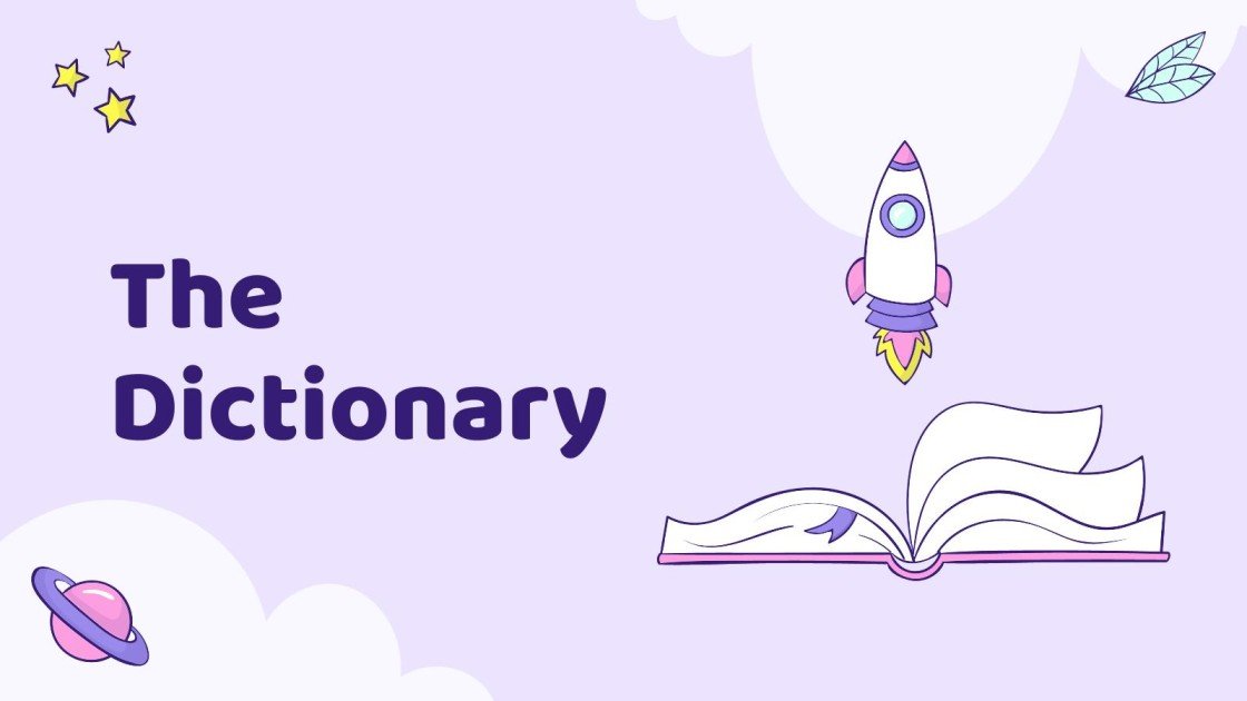 The Dictionary Presentation