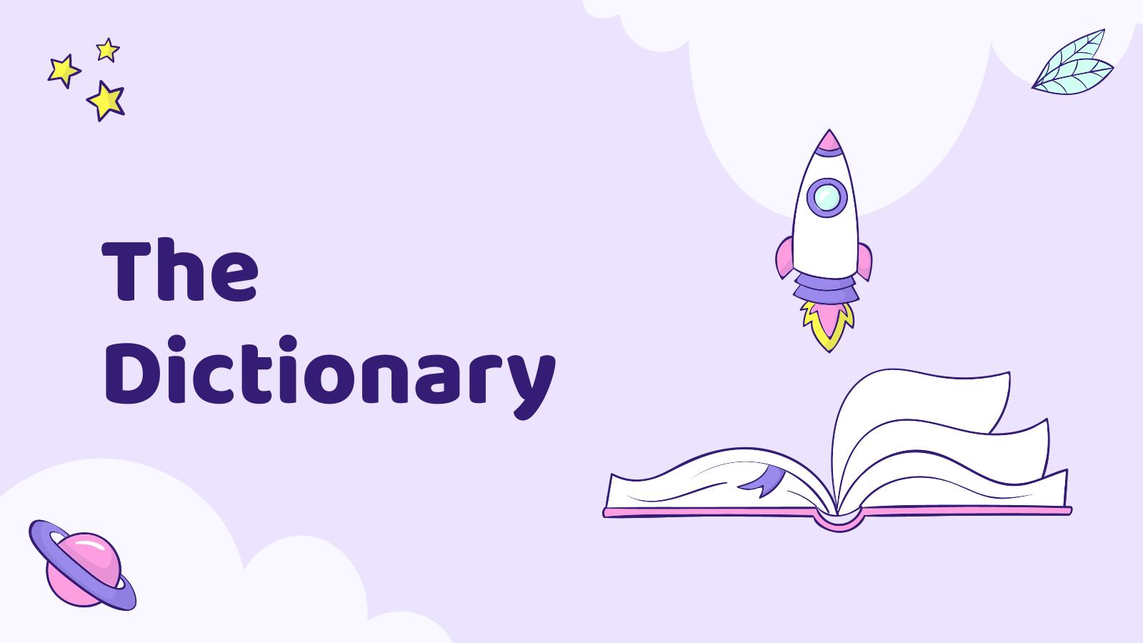 The Dictionary Presentation