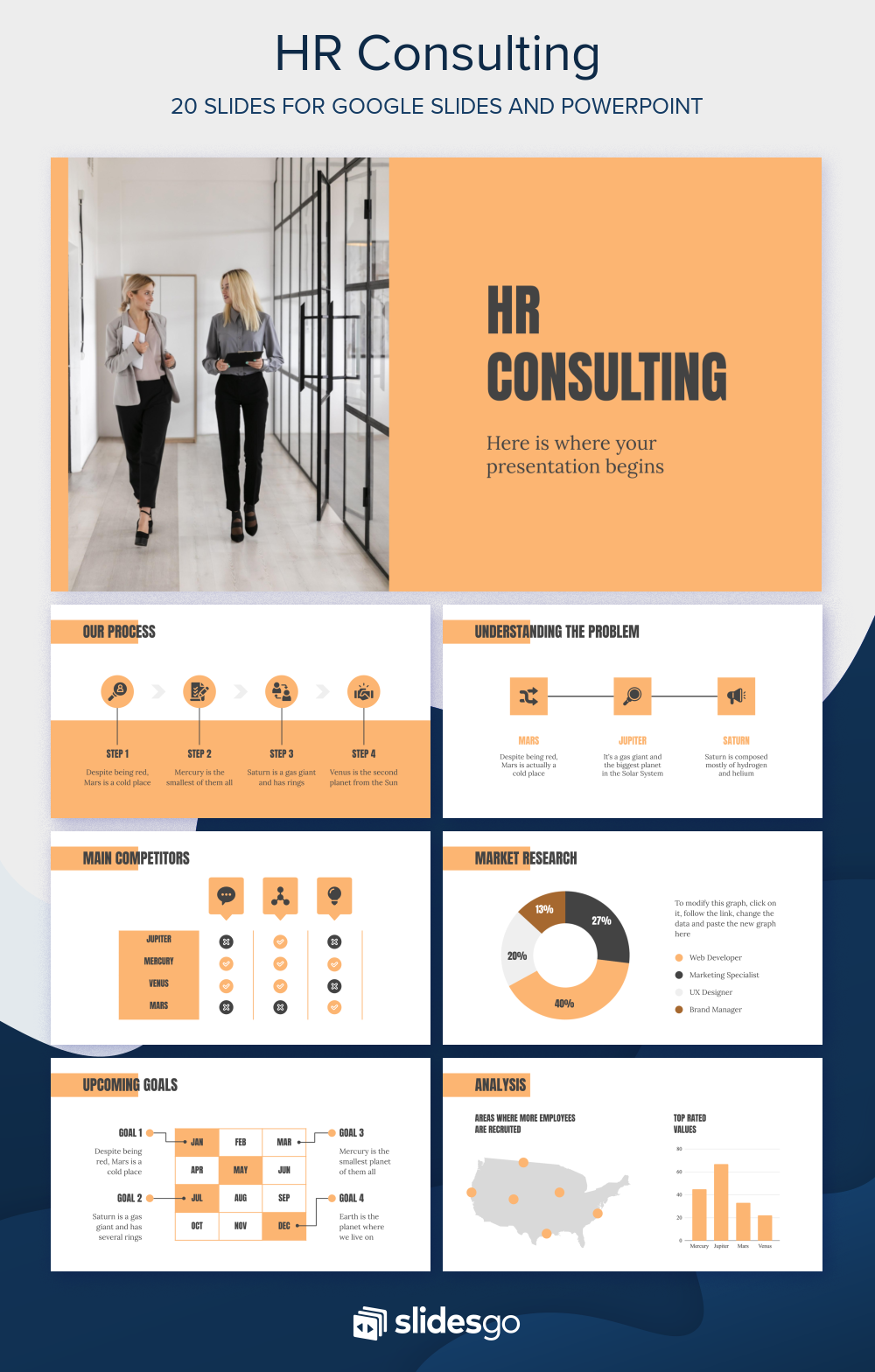 HR Consulting Google Slides Theme and PowerPoint Template