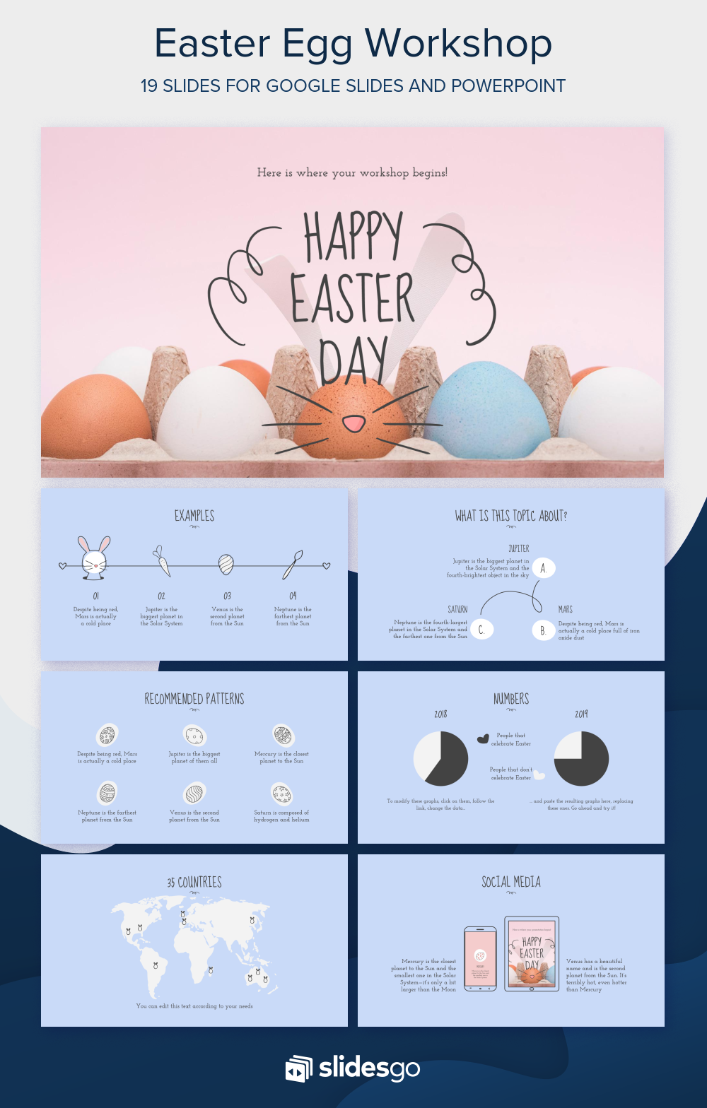 Page 3 | Easter Egg Workshop Google Slides Theme and PPT Template