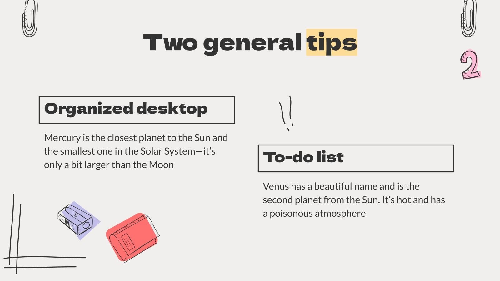 Tips to Do your Final Project Workshop | Google Slides